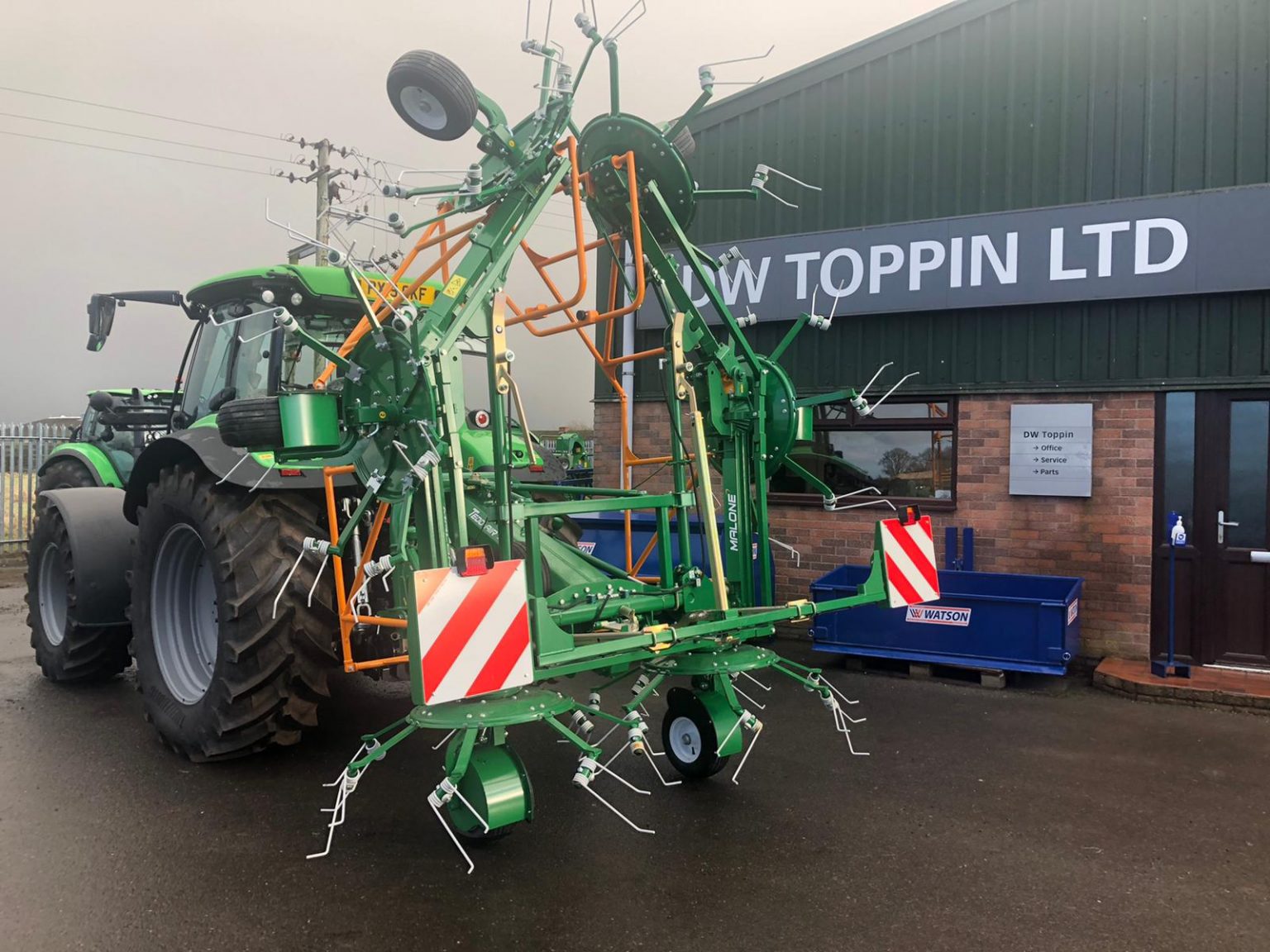 Malone 'Tedd Air' Tedder Range - DW Toppin Ltd